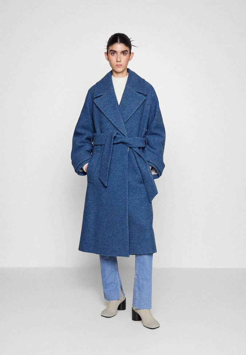 IVY OAK Klasyczny płaszcz/jasnoniebieski - Zalando.pl