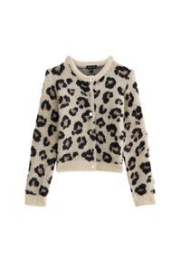 New Look BRUSHED LEOPARD PATTERN - Vest - brown pattern/bruin - Zalando.nl