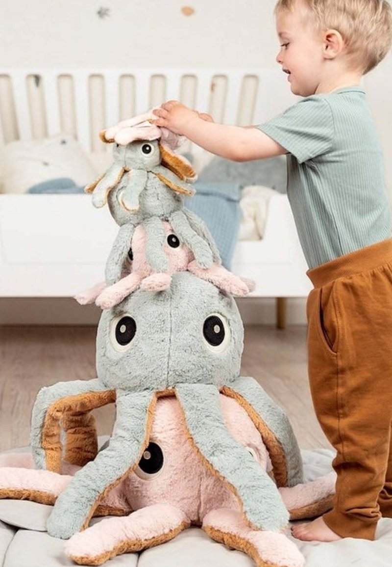 Done By Deer CUDDLE FRIEND JELLY BLUE - Kuscheltier - multi coloured ...