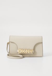 DKNY AVRIL WALLET - Axelremsväska - taupe - Zalando.se