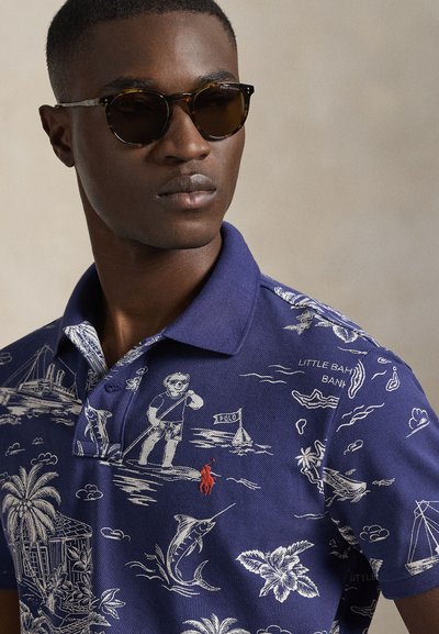 Polo Ralph Lauren CUSTOM SLIM POLO BEAR POLO SHIRT - Polo shirt ...