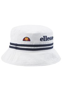 Ellesse LORENZO BUCKET HAT UNISEX - Platmale - white/balts - Zalando.lv