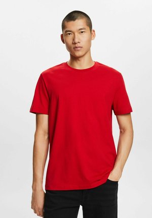 Urban Classics TEE - T-Shirt basic - hugered/rot - Zalando.de