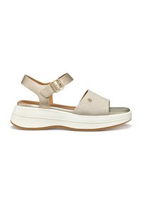 Geox SPHERICA ECUB - Platform sandals - beige - Zalando