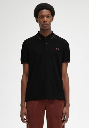 Ombre WITH CONTRASTING - Piké - black/svart - Zalando.se