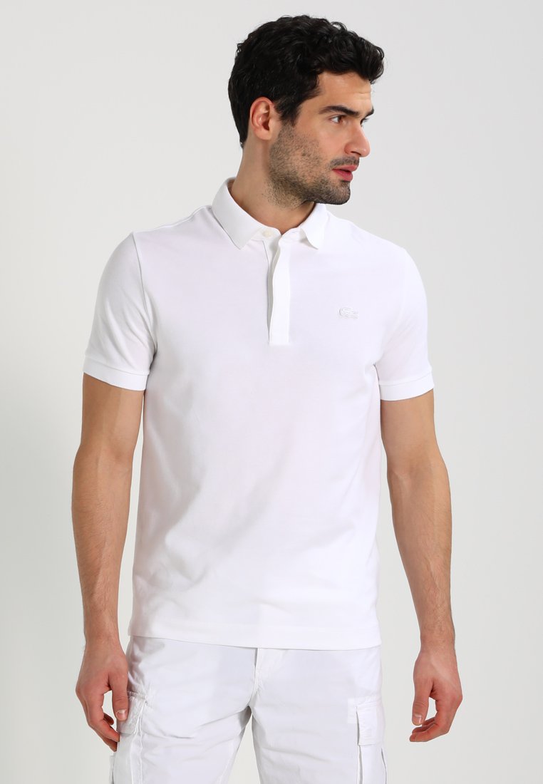 Lacoste Polo White Blanc Zalando Fr