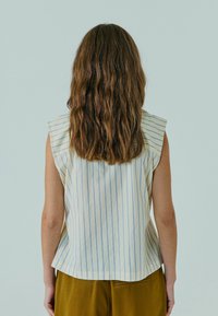 NORR Top - light yellow stripe/light yellow - Zalando