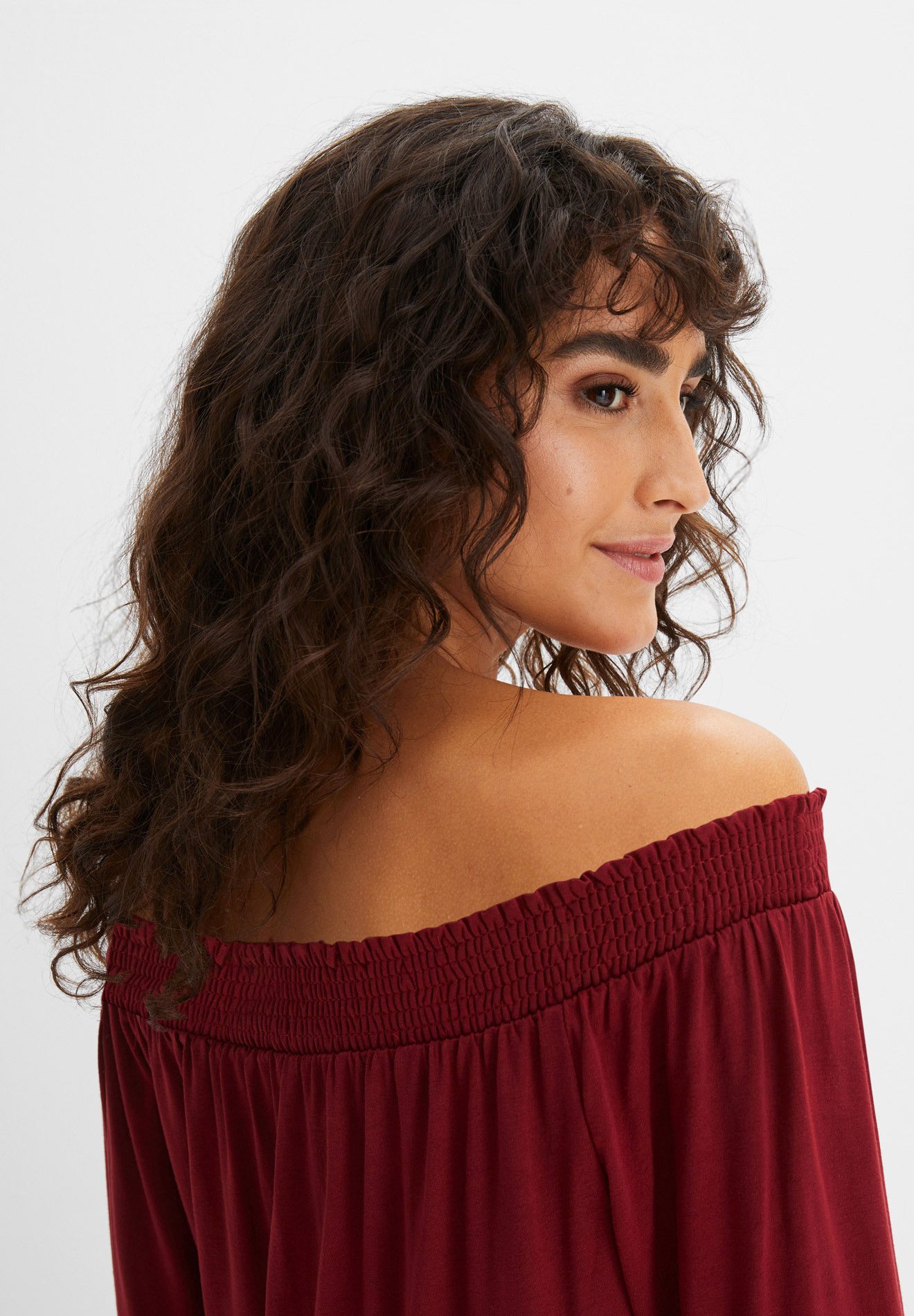 bonprix CARMEN - Langarmshirt - red/bordeaux - Zalando.ch