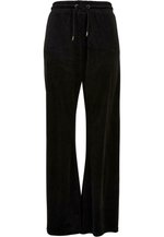 FUBU ENGLISH RHINESTONE FLARED - Tracksuit bottoms - black - Zalando.ie