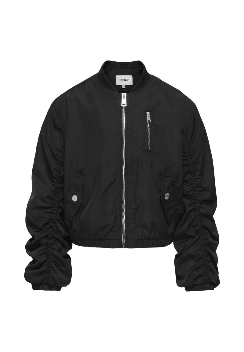 ONLY GIRLS Bomber KOGMINNA Bomber - Bomber Jacket - black - Zalando.co.uk