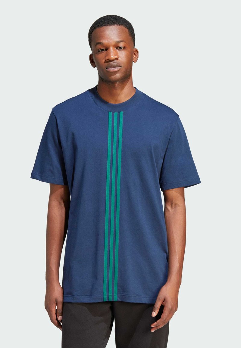 adidas Originals HACK - Print T-shirt - night indigo/blue - Zalando