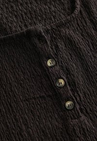 Next TEXTURED - Linne - chocolate brown/brun - Zalando.se
