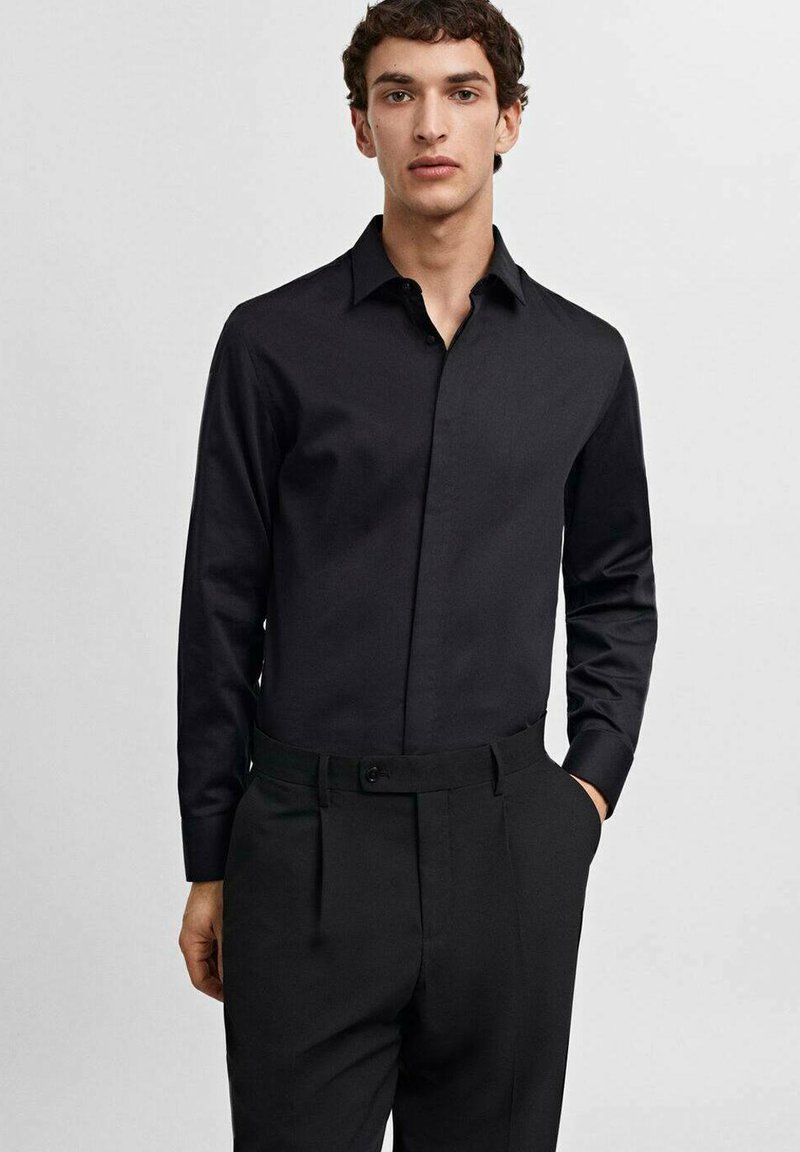 Mango BOSTON - Shirt - noir/black - Zalando.ie