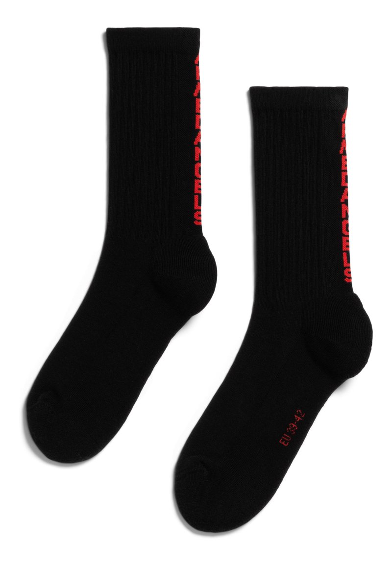 ARMEDANGELS SAAMUS LOGAA - Sportsocken - black/schwarz - Zalando.de