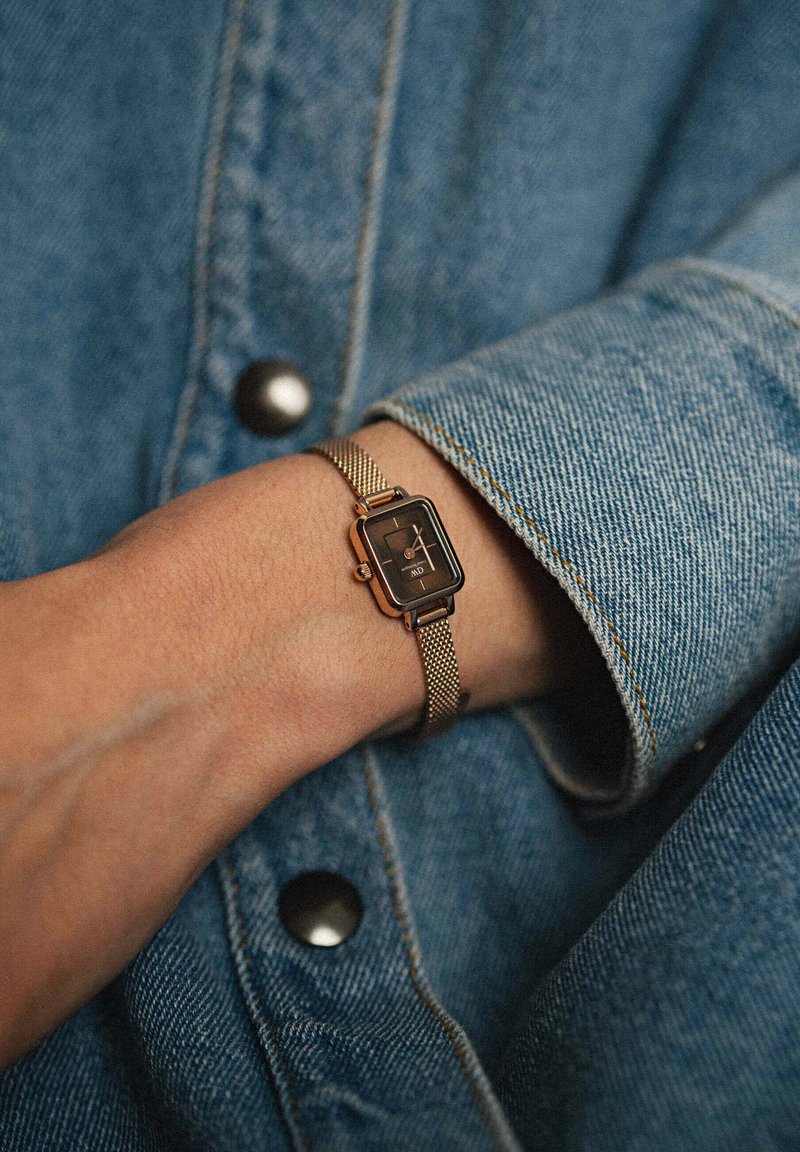 Daniel Wellington QUADRO MINI - Ure - gold-coloured/guldfarvet - Zalando.dk