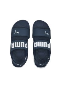 Puma MIT RIEMEN HINTEN - Trekkingsandale - dark night/ white/dunkelblau ...