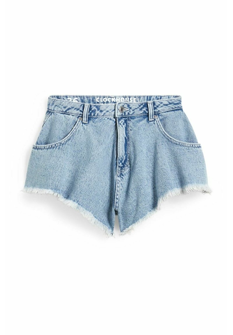 CLOCKHOUSE Shorts vaqueros - denim light blue/azul claro - Zalando.es