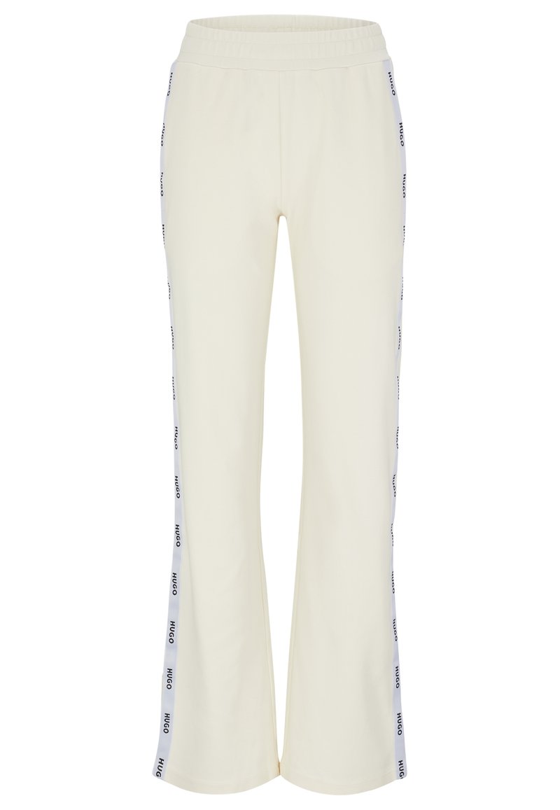 HUGO NELEGA - Pantalon de survêtement - open white/blanc - ZALANDO.BE