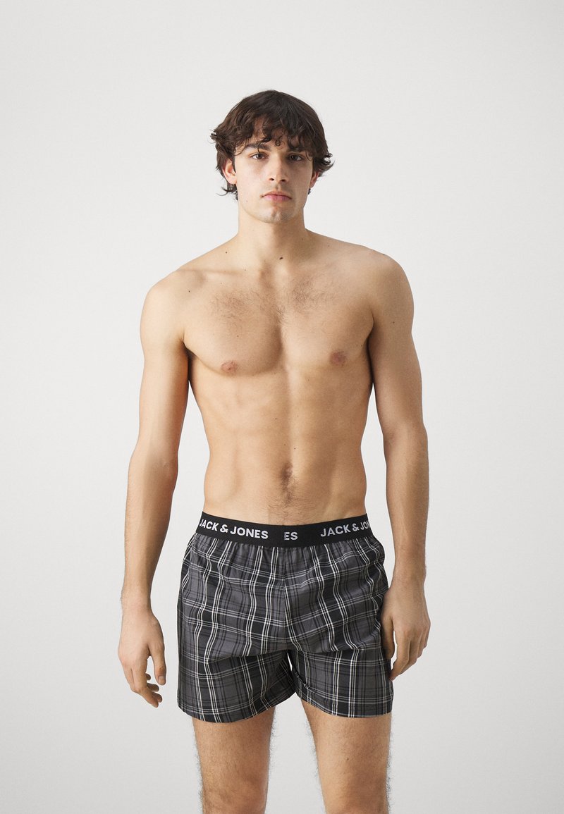 Jack & Jones JACJAMES 3 PACK - Boxeralsó - black/fekete - Zalando.hu