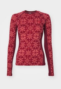 Kari Traa EDITH LONG SLEEVE - Undertrøjer - burgundy red/rød - Zalando.dk