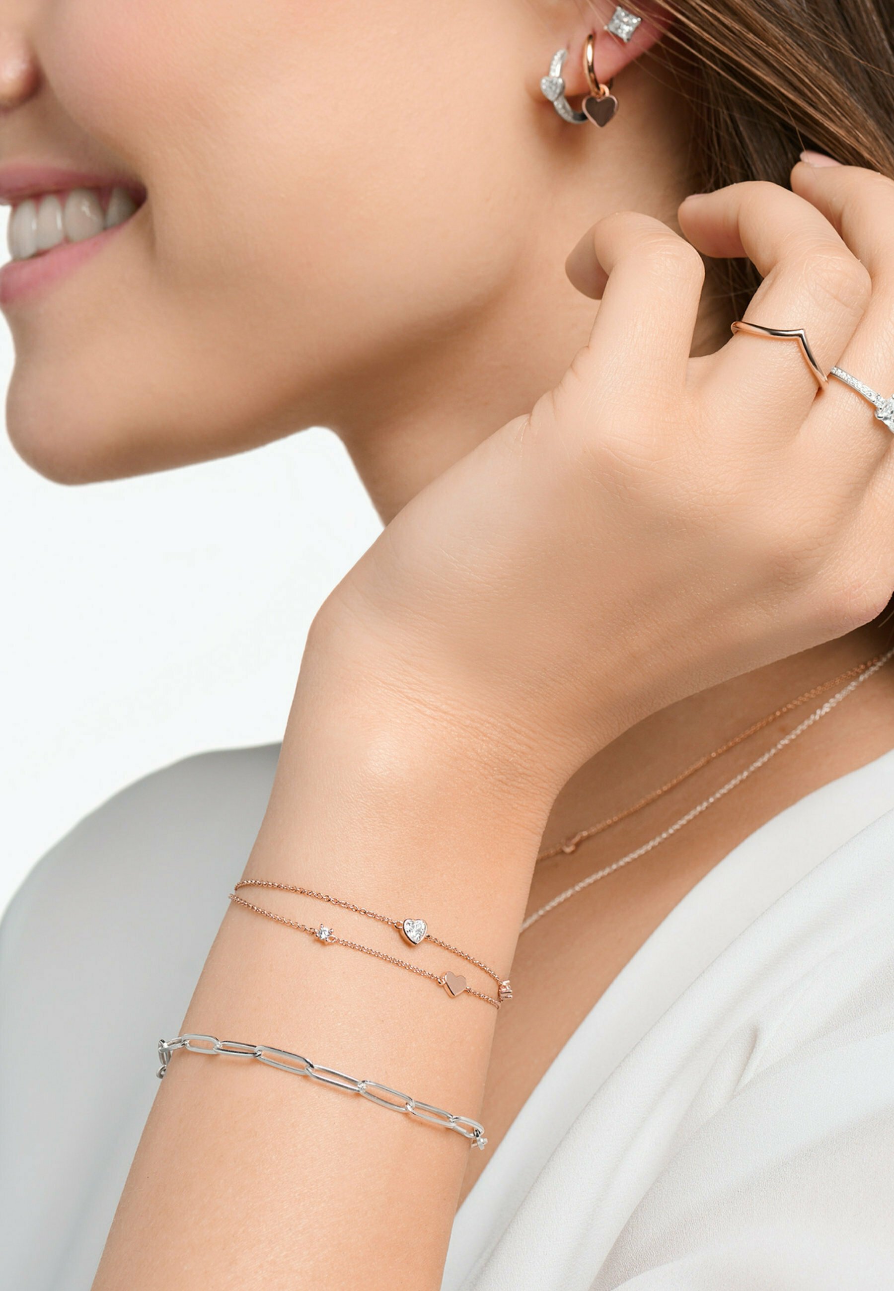 THOMAS SABO CLUB Armband rose gold rosegoldfarben Zalando
