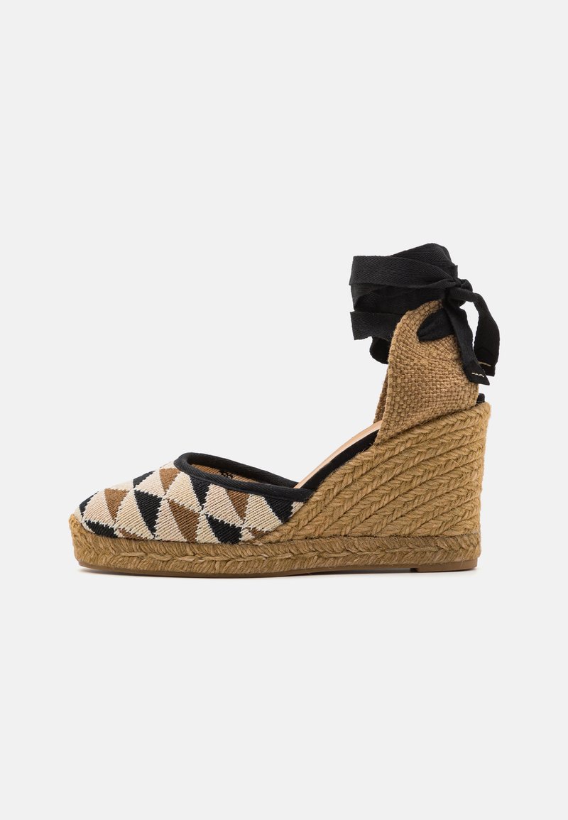 Castañer CILIA - Keilpumps - tostado multicolor/cognac - Zalando.at