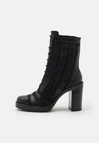 Alexandre Birman REGINA COMBAT BLOCK - Platform ankle boots - black ...