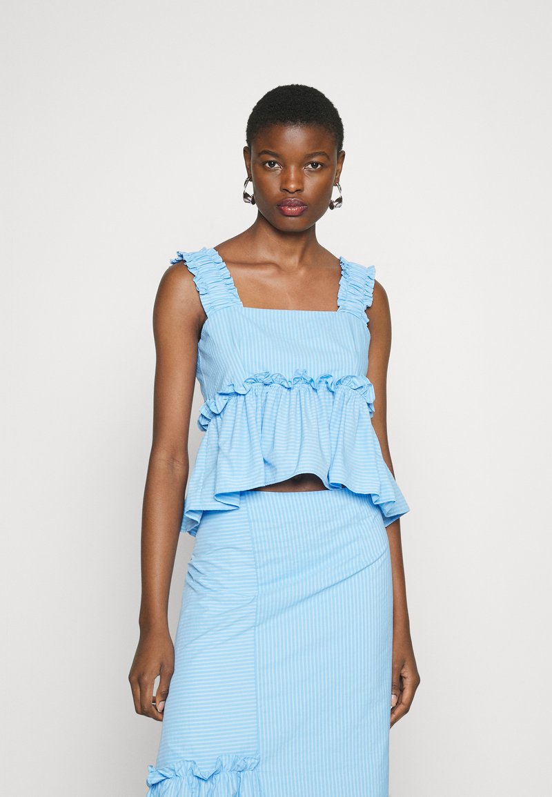 Brogger DAWN - Top - sky blue/light blue - Zalando.co.uk