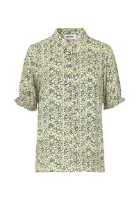 Modström RAVEN PRINT SHIRT - Button-down blouse - bobble bloom jade ...