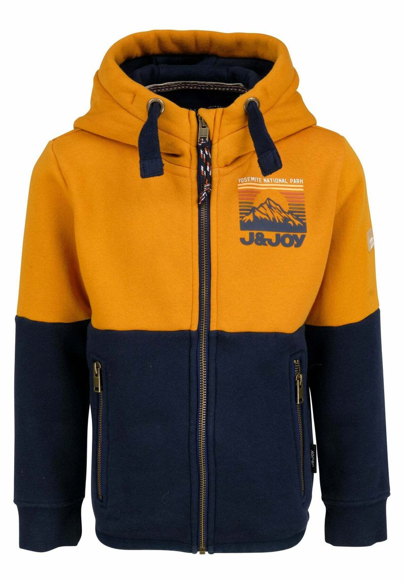 J&JOY Sweat zippé - yellow/jaune - ZALANDO.FR