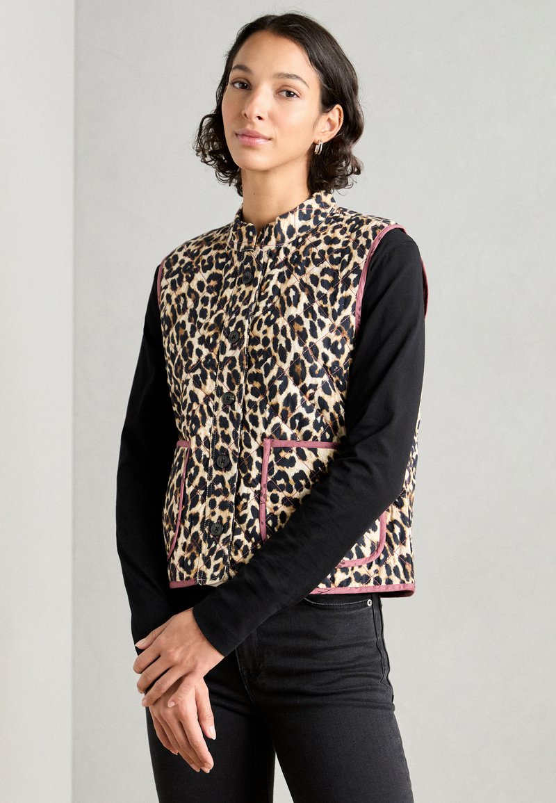 Lollys Laundry Vest - brown/brun - Zalando.dk