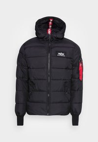 Alpha Industries PUFFER ALPHA - Winter jacket - black - Zalando