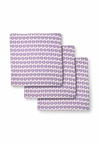 Småfolk 3 PACKS WITH APPLES - Coperta di mussola - purple heart/viola ...