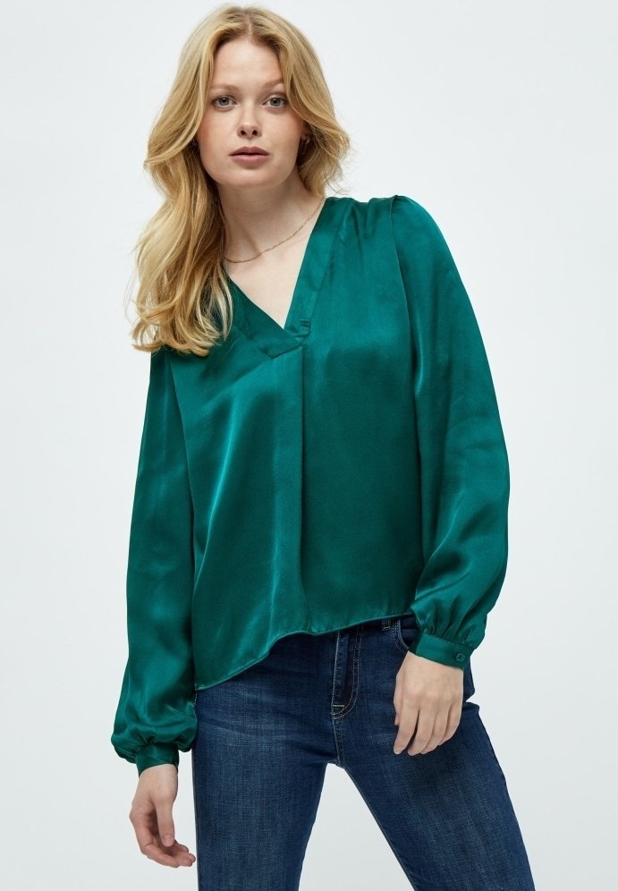 Minus SIGNA - Blouse - ocean green/light green - Zalando.ie