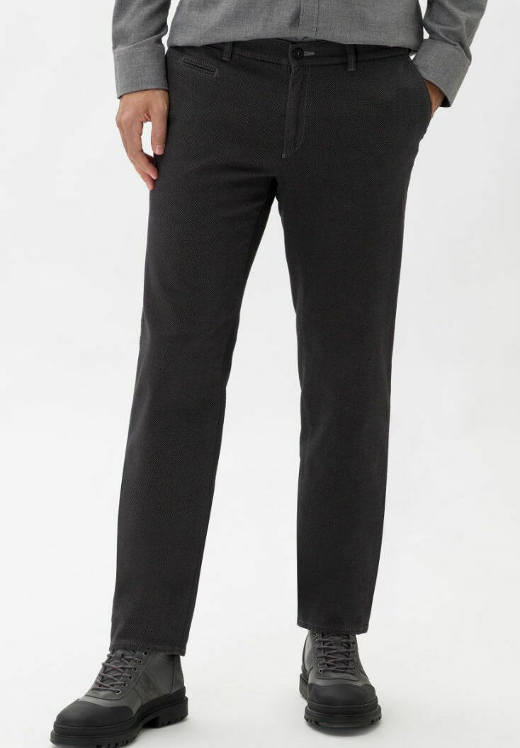 BRAX STYLE FABIO - Chino - anthra/anthrazit-meliert - Zalando.de