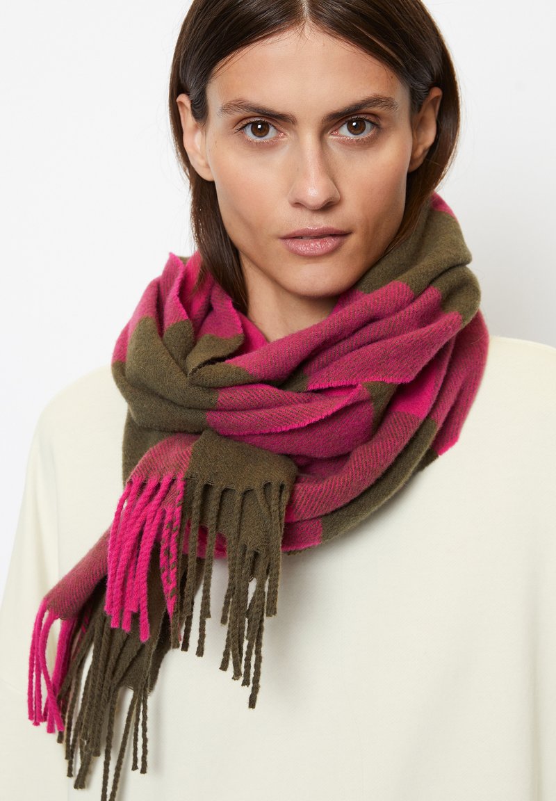 Marc O'Polo KARIERTER - Sjaal - multi forest floor/groen - Zalando.be