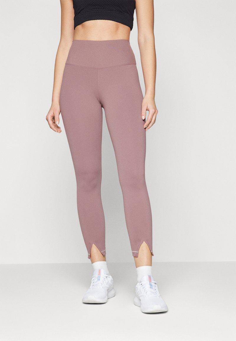 Nike Performance ONE - Retuusid - smokey mauve/white/pruun - Zalando.ee