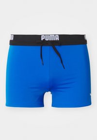 Puma SWIM MEN LOGO TRUNK - Swimming trunks - vivid blue/blue - Zalando ...