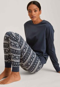 Calida SET - Nachtwäsche Set - dark lapis blue/dunkelblau - Zalando.de