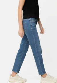 camel active 5 POCKET - Straight leg jeans - mid blue used/blue - Zalando