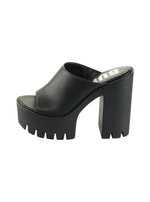 Buffalo Sandalen met hoge hak - black/zwart - Zalando.nl