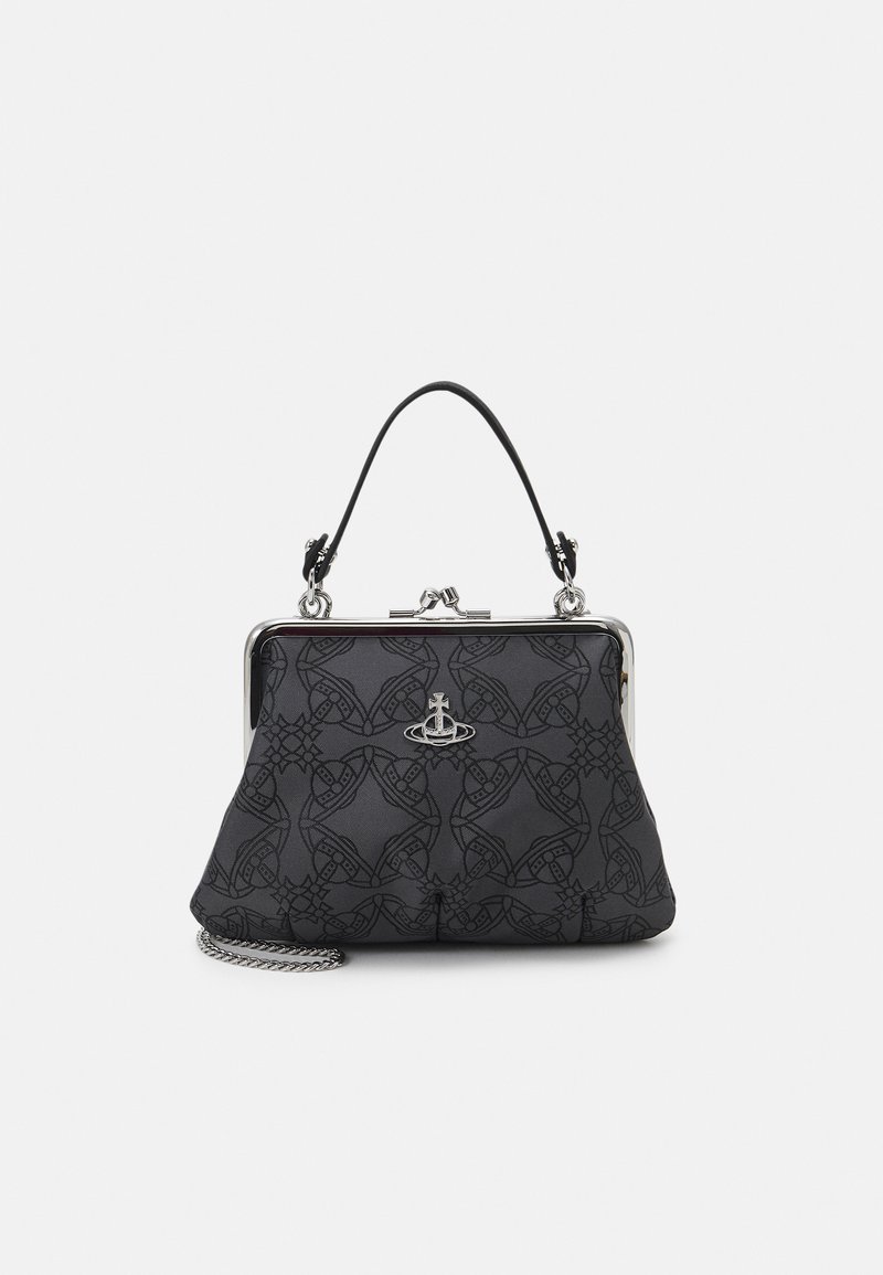 Vivienne Westwood GRANNY FRAME PURSE - Handtasche - black/ grey/schwarz ...