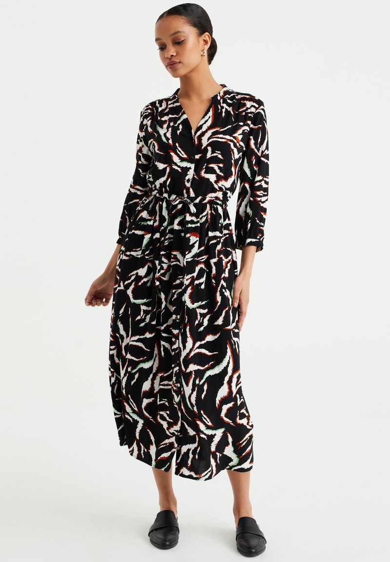 We Fashion Robe Chemise Blacknoir Zalandobe