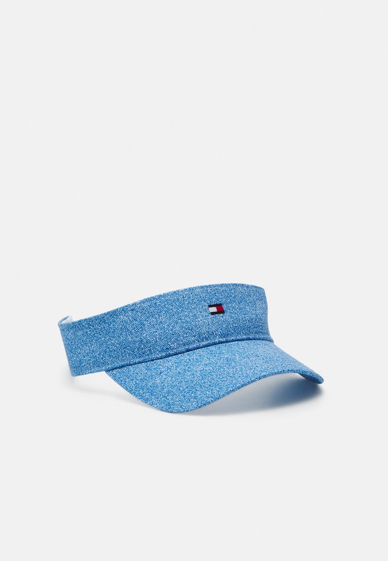Tommy Hilfiger SMALL FLAG VISOR - Caps - denim light/lyseblå - Zalando.dk