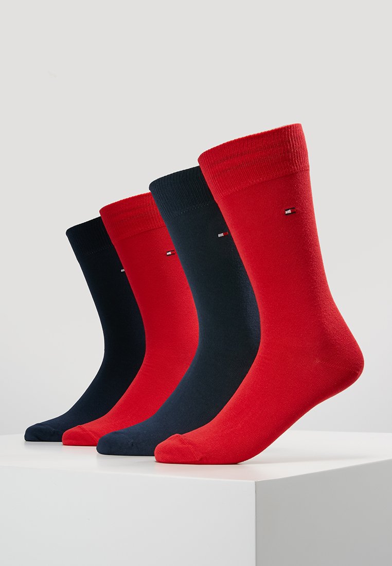 Tommy Hilfiger MEN SOCK CLASSIC 4 PACK - Socks - original/red - Zalando