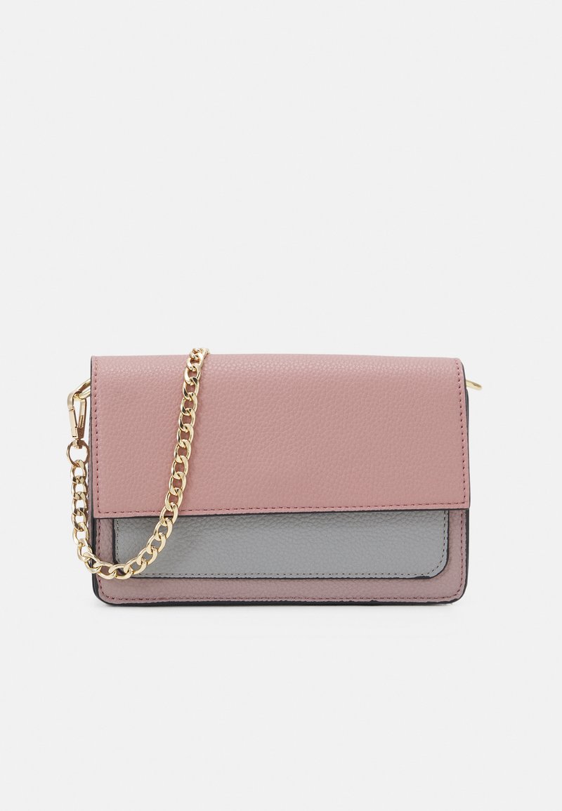 Vero Moda VMLENO CROSS OVER - Across body bag - mineral gray/pink ...
