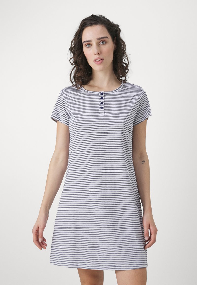 LASCANA SLEEPSHIRT - Nightie - dark blue/blue - Zalando.de