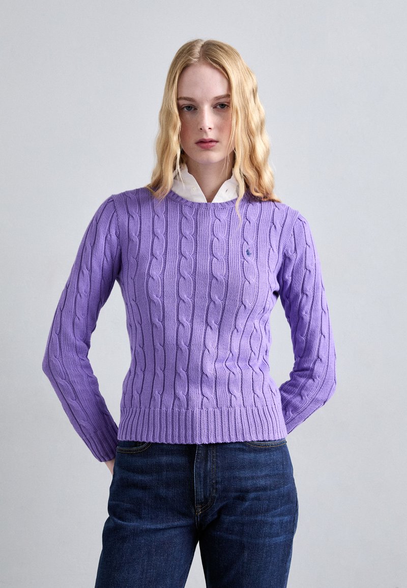 Polo Ralph Lauren JULIANNA LONG SLEEVE - Jumper - spring violet/lilac ...