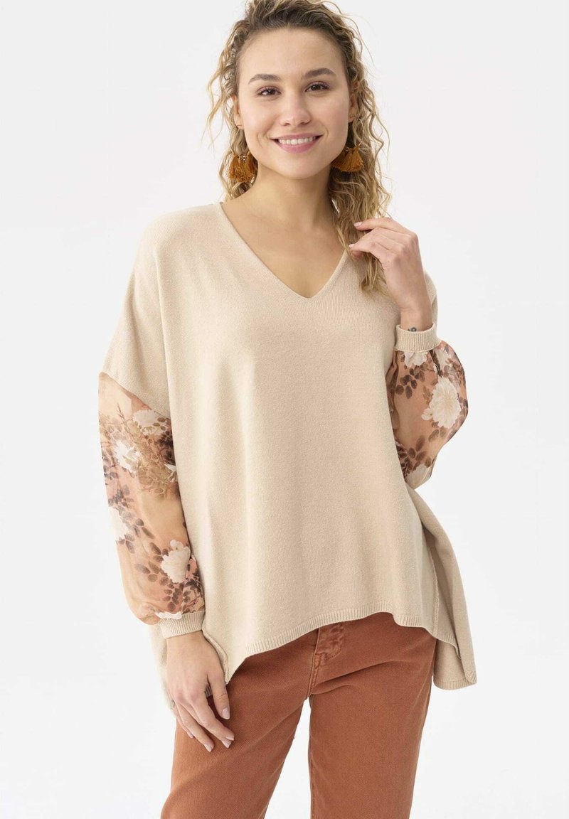 blue shadow Jumper - beige - Zalando