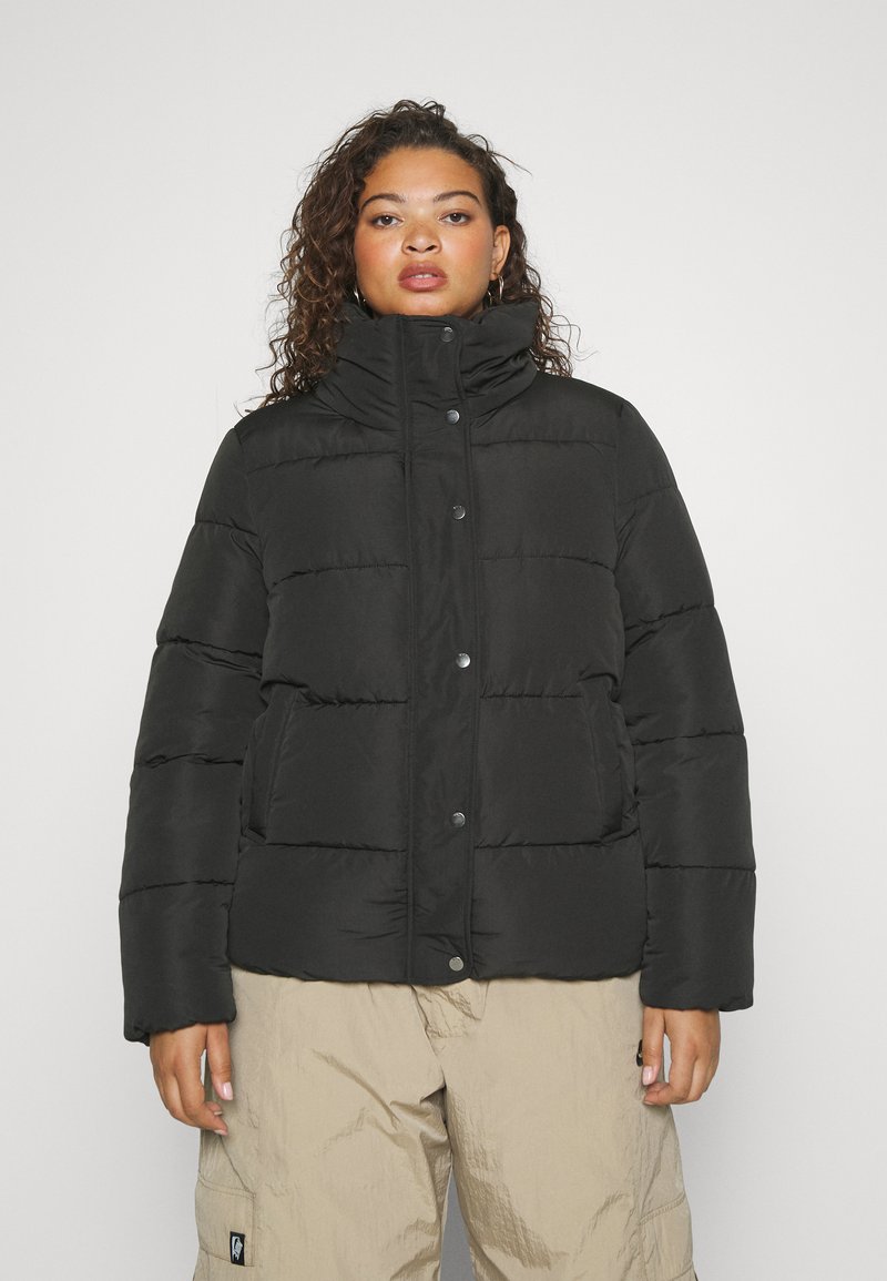 ONLY Carmakoma CARNEWCOOL PUFFER JACKET - Winter jacket - black ...